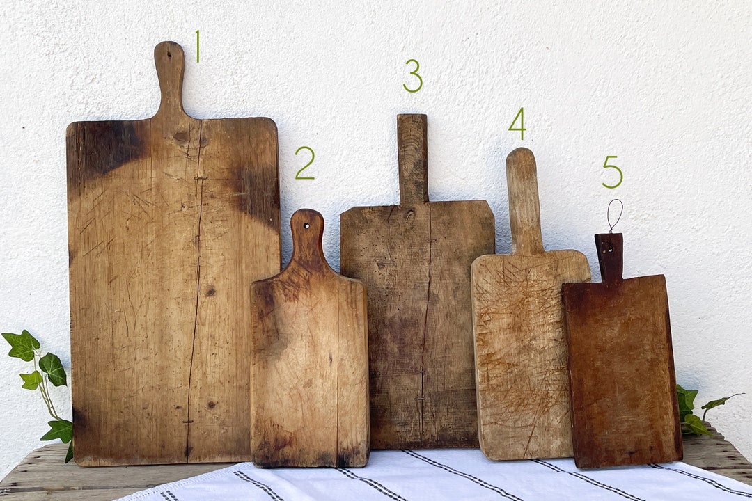 Primitive Cutting Boards, Dark Wooden Food Photo Props - Etsy