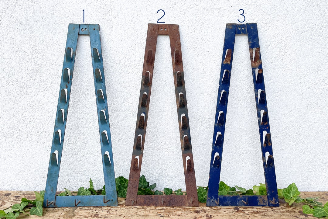 Vintage Pot Lid Holder, Metal Triangle Rack - Etsy