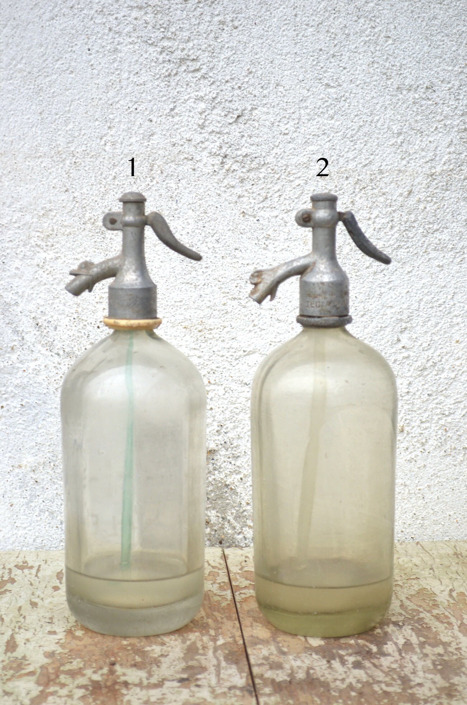 Clear Glass European Seltzer Bottle - Etsy