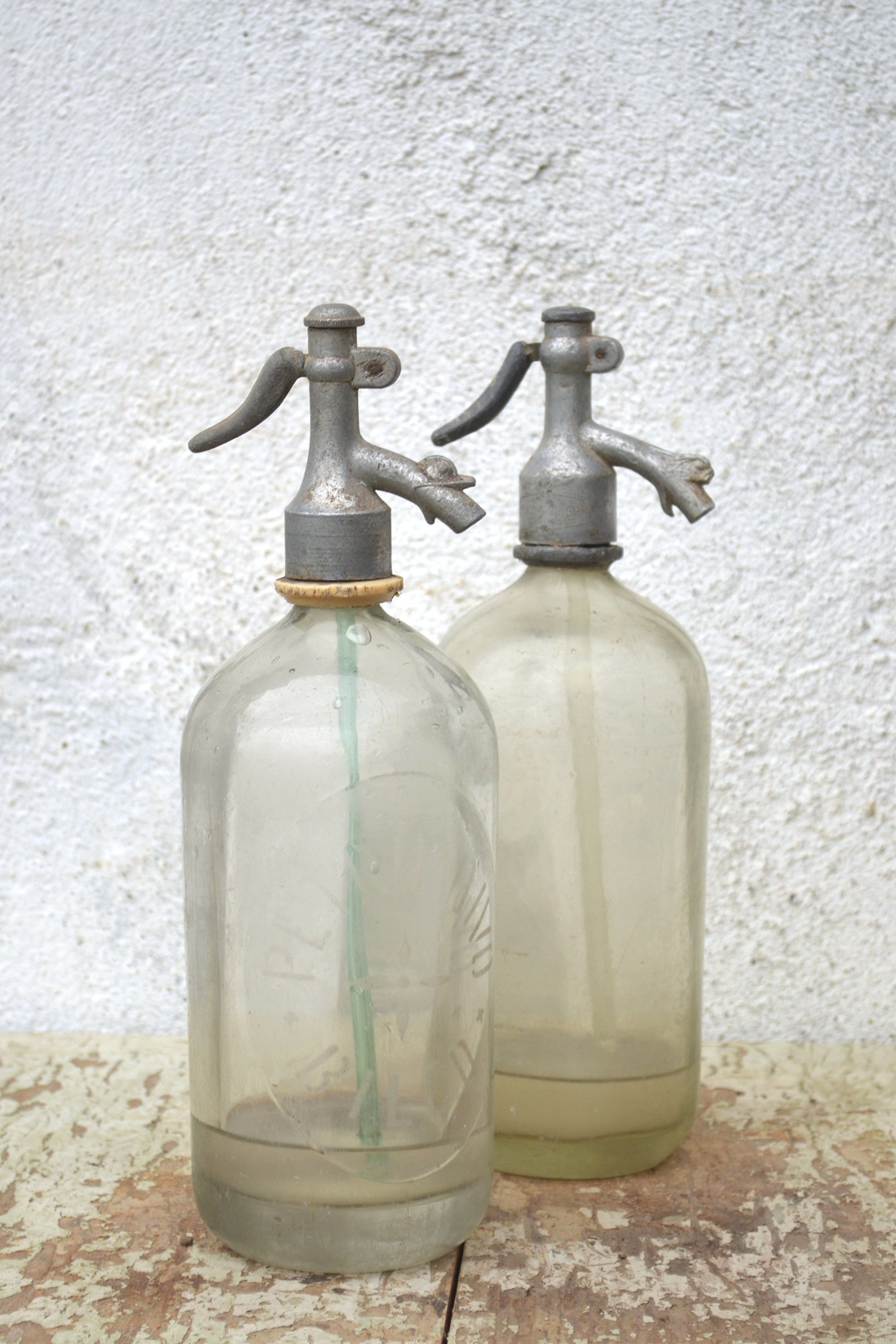 Clear Glass European Seltzer Bottle - Etsy