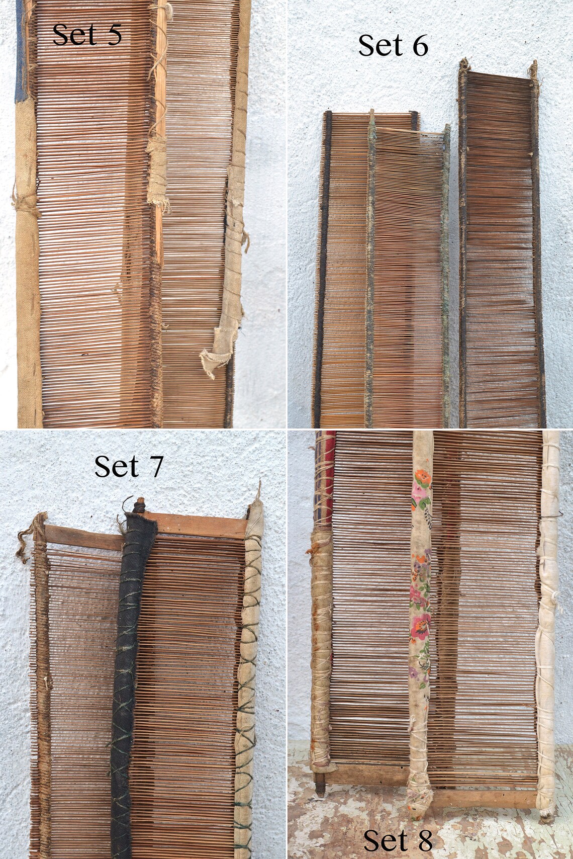 Antique Romanian Primitive Weaving Loom Reed Primitive Decor | Etsy