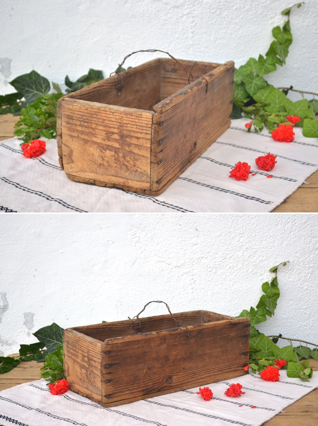 Primitive Wooden Tool Crate - Etsy