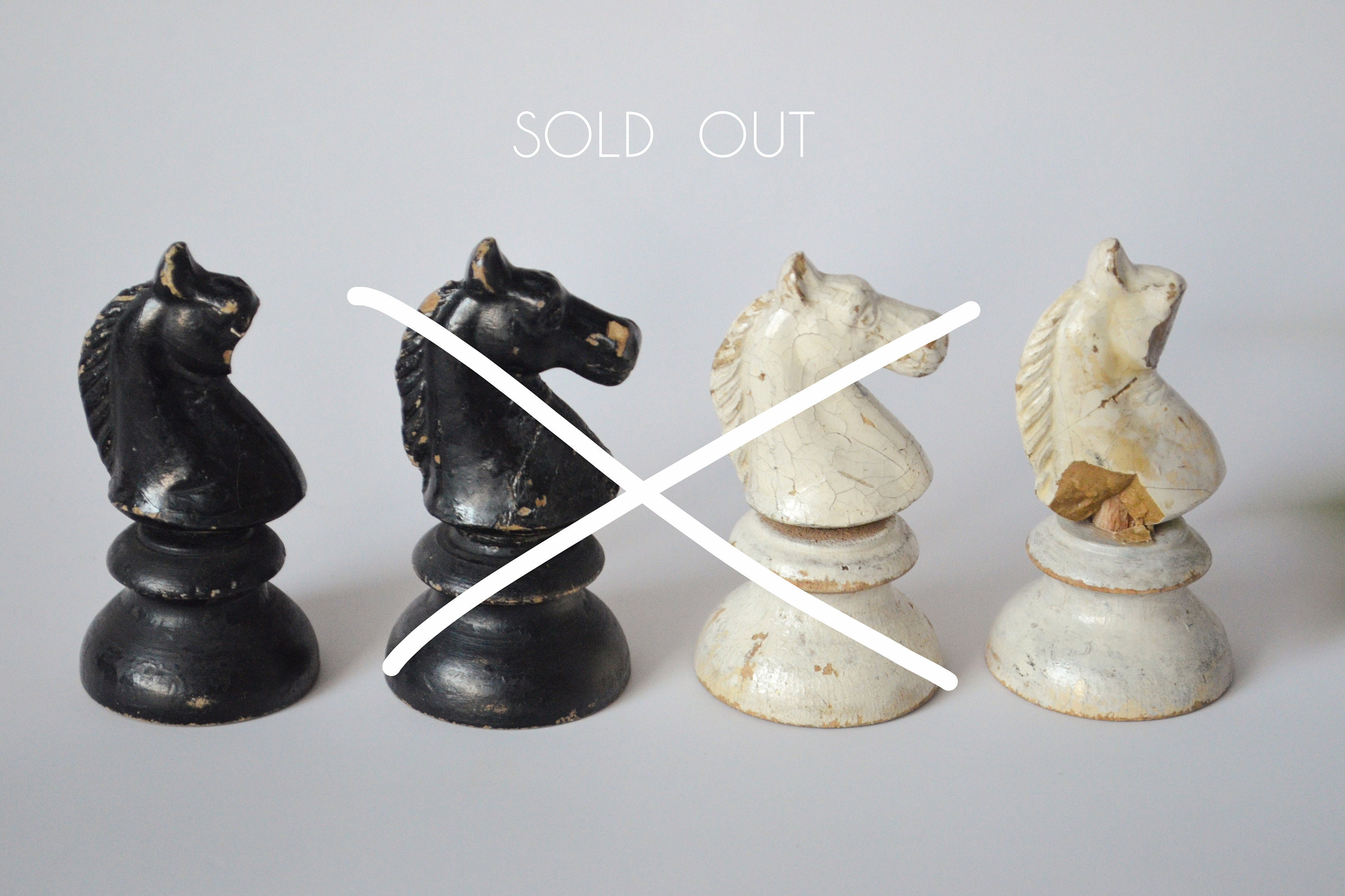 Vintage Replacement Chess Pieces Wood 26 Wooden Chess Figures - Etsy
