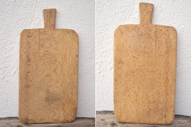 Vintage Primitive Cutting Boards in Light Wooden Colour - Etsy