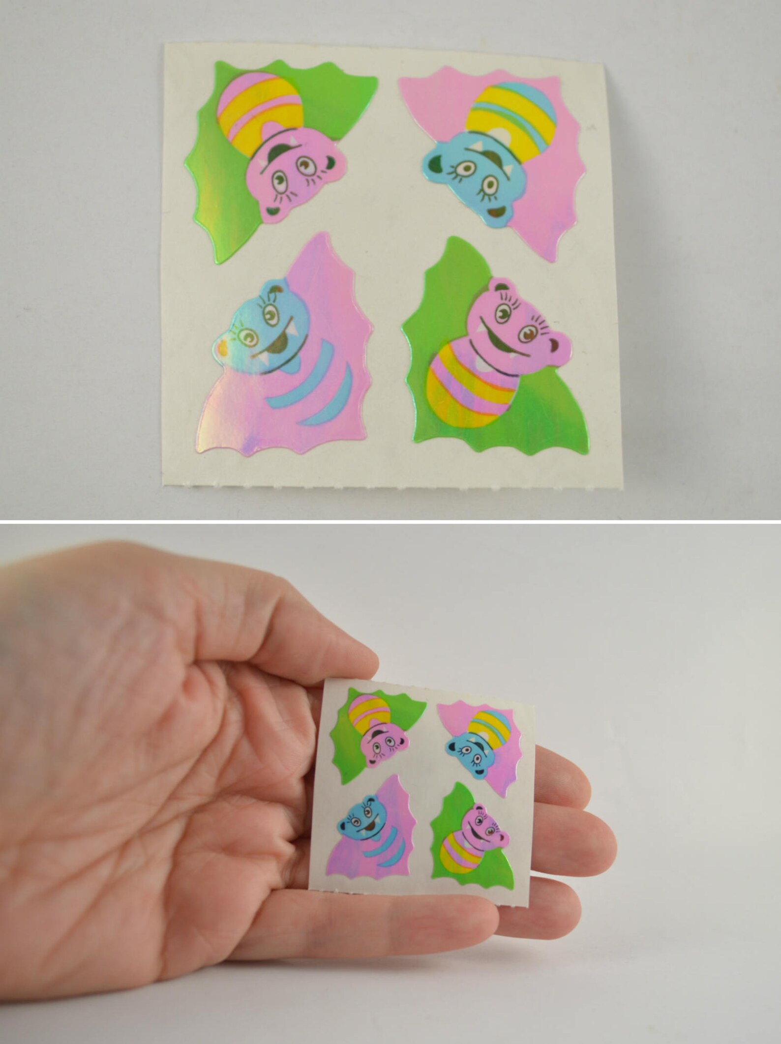 Vintage Pearl Finish Stickers 90's Rare Stickers Vintage | Etsy