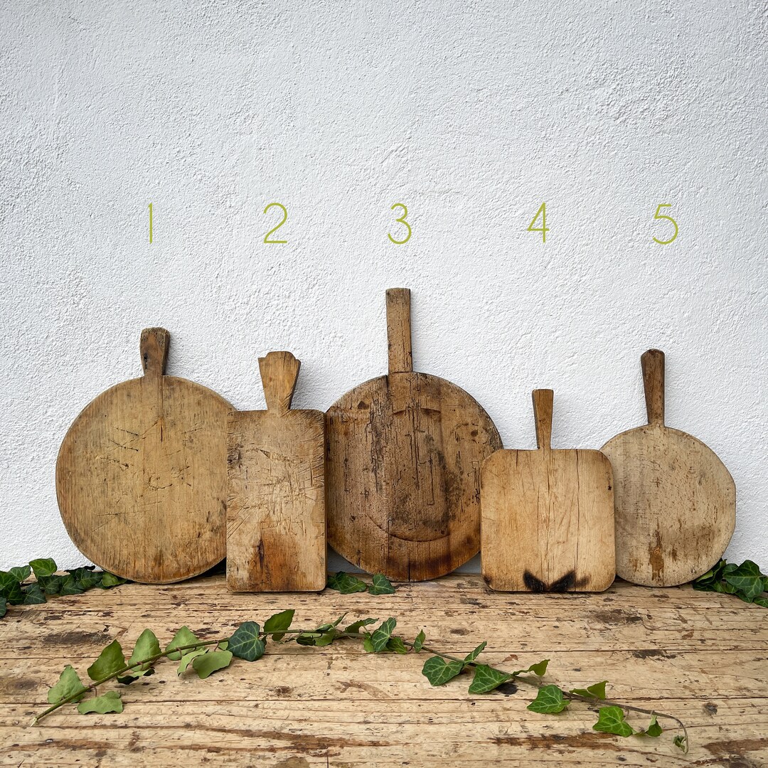 Primitive Cutting Boards, Vintage Food Photo Prop, Old Flat Lay Props ...