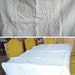 Chunky Fabric Vintage Hemp Cover, Large Home Loomed Vintage Hemp Sheet ...