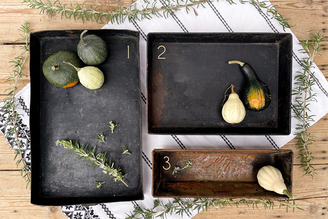 Vintage Baking Trays, Rusty Baking Sheets, Food Photo Props - Etsy