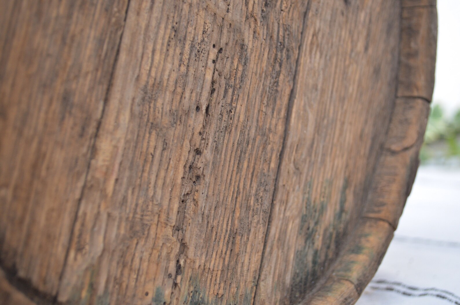 Primitive Wooden Water Barrel Small Old Portable Water Tank - Etsy