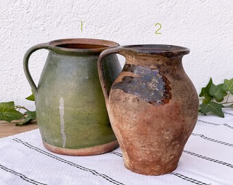 Traditional Jugs Antique Clay Pitcher Primitive Water | Etsy