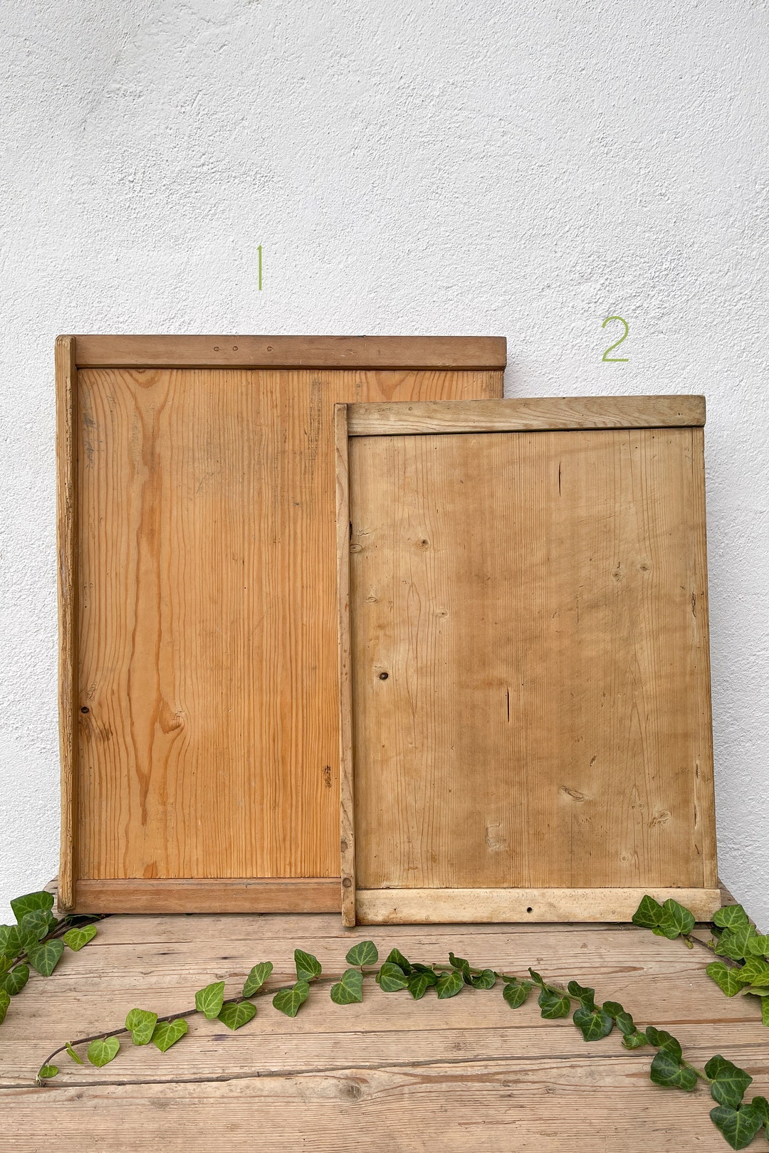 Large Rustic Dough Boards, XXL Wooden Chopping Boards, Big Noodle ...