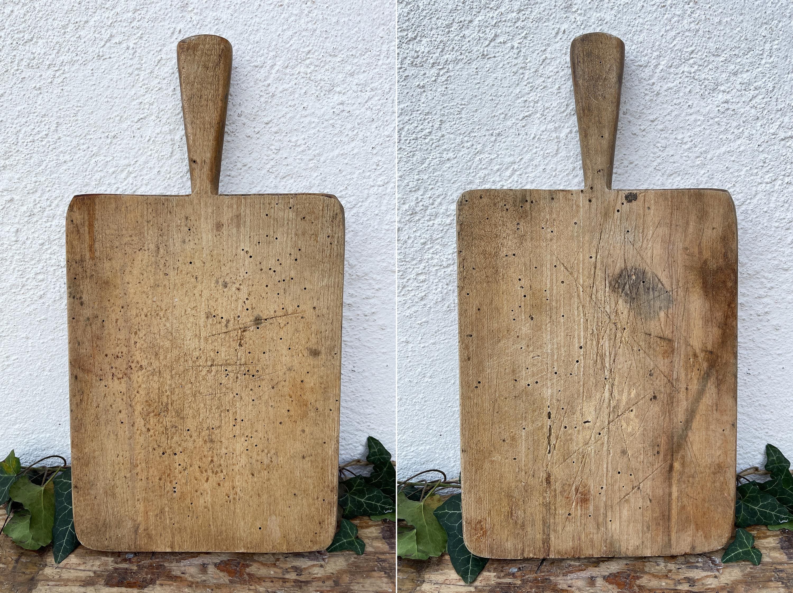 Light Wood Primitive Cutting Boards, Vintage Food Photo Prop, Flat Lay ...
