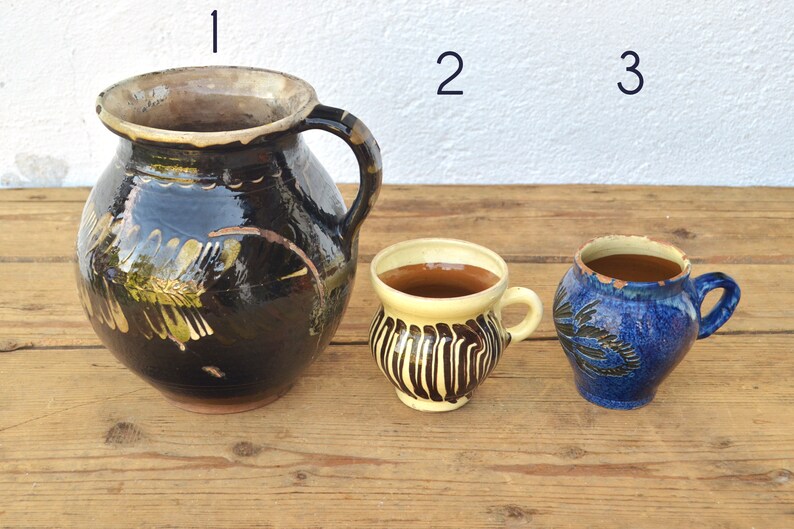 Traditional Jugs Antique Clay Pitcher Primitive Water | Etsy