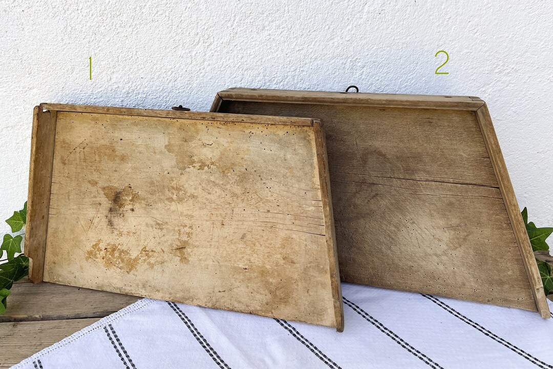 Vintage Noodle Boards, Trapezoid Primitive Dough Boards, Rustic Food ...