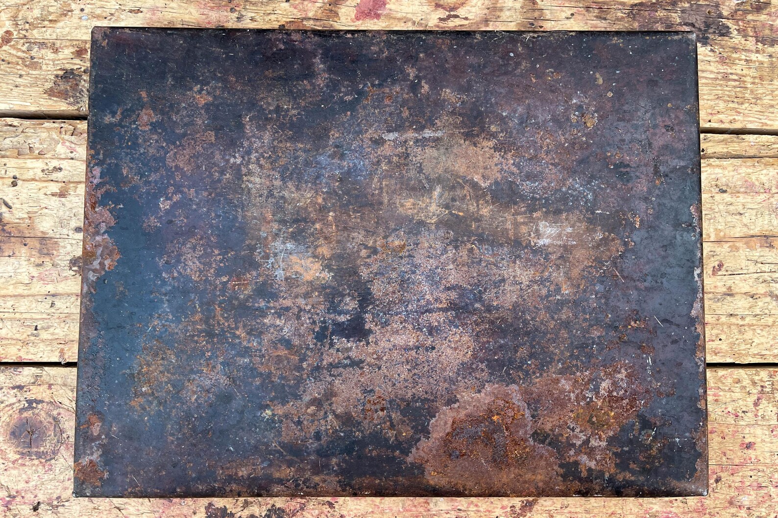 Vintage Rusty Baking Sheets: Patina Metal Food Photo Props - Etsy