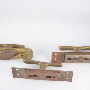Vintage Window Handles, Solid Brass Lever - Etsy