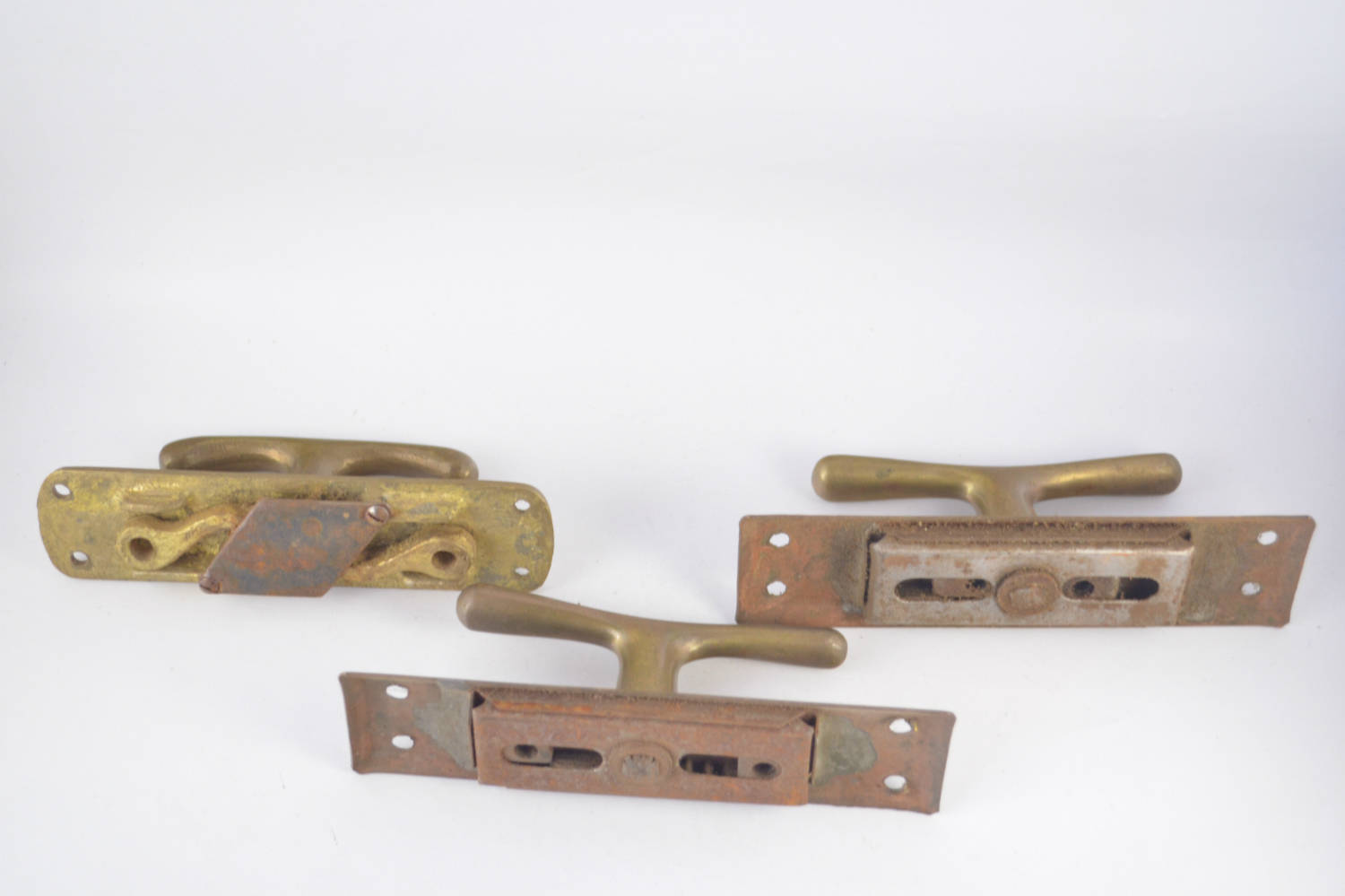 Vintage Window Handles Solid Brass Lever | Etsy