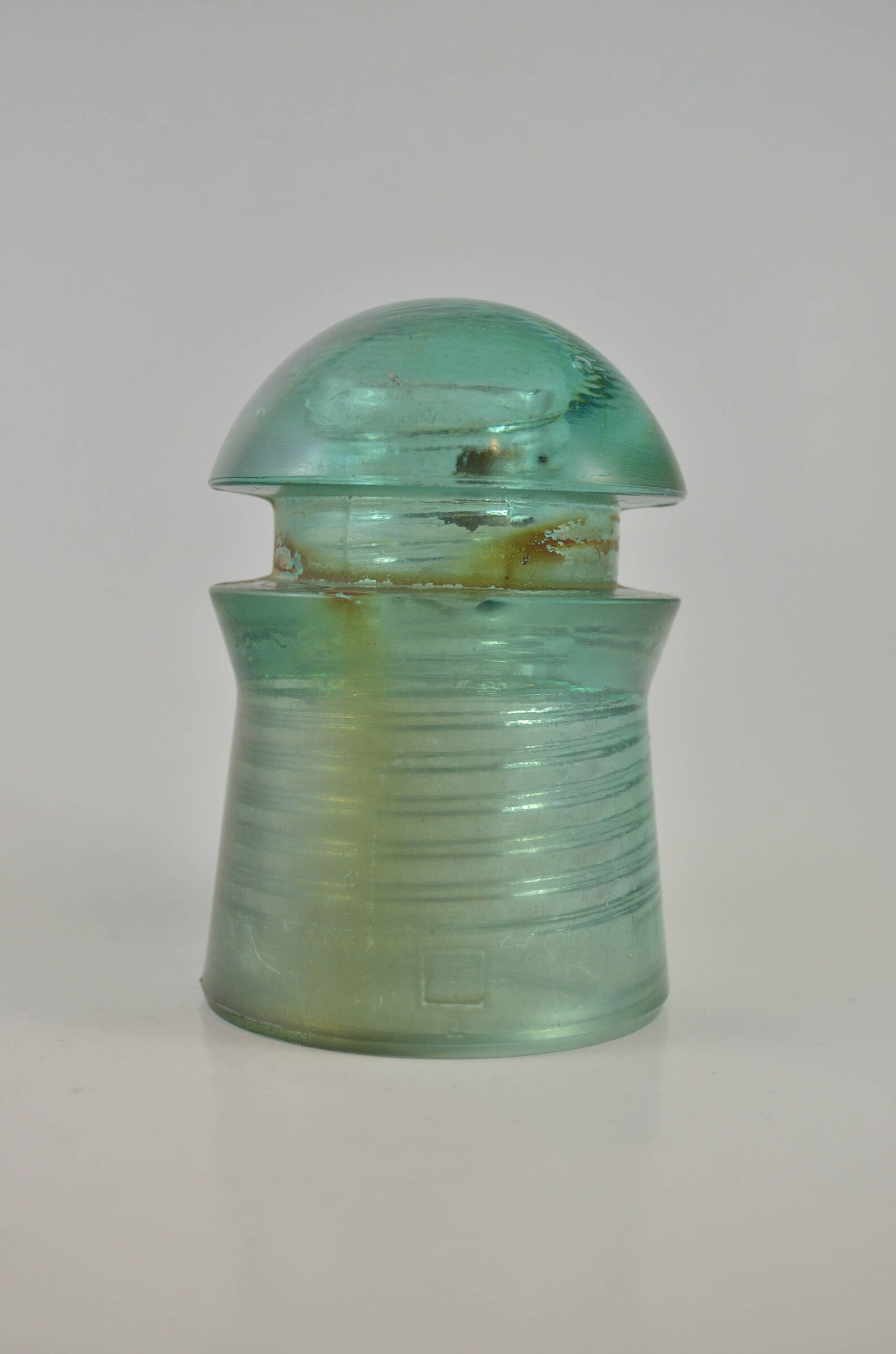 Aqua Blue Glass Insulator Vintage Glass Insulator CD 408 - Etsy