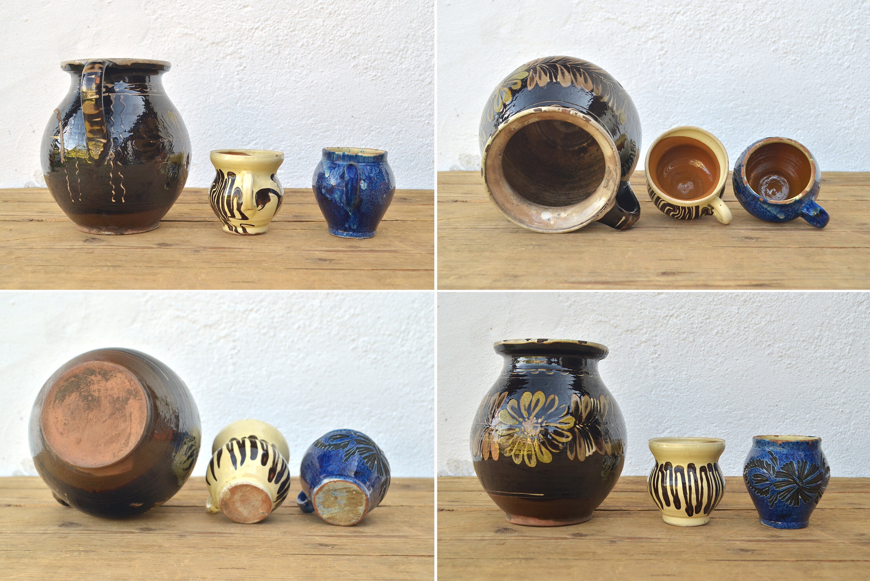 Traditional Jugs Antique Clay Pitcher Primitive Water | Etsy