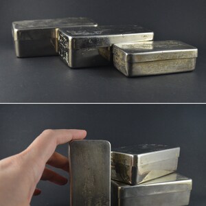Medical Metal Box, Vintage Sterilizer Box for Syringe, Metal Container ...