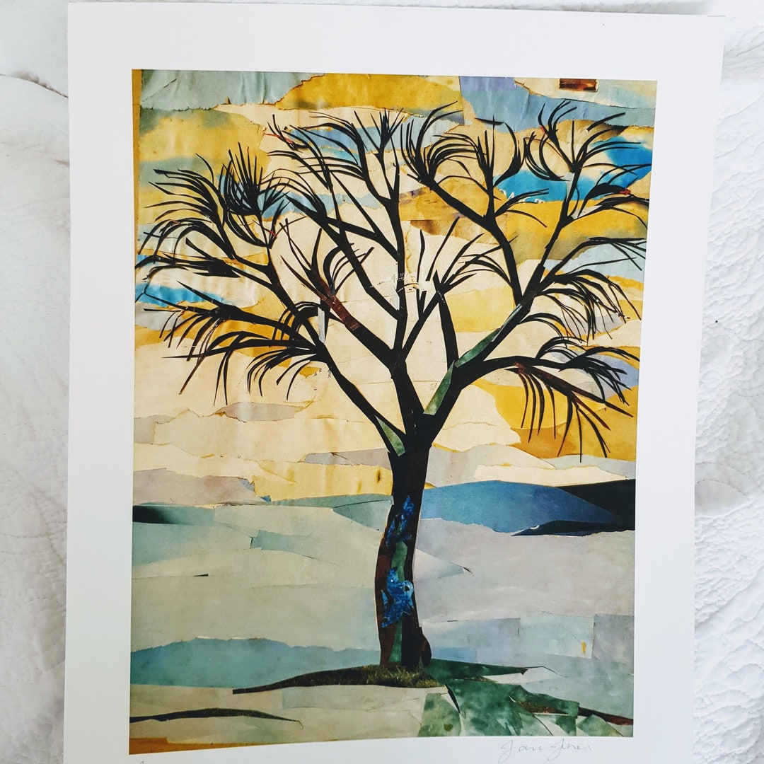 Tree Paper Tree. Limited Edition Print.from a Beautiful - Etsy