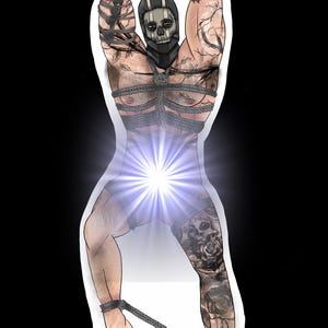 NSFW Ghost Shibari Sticker - Etsy