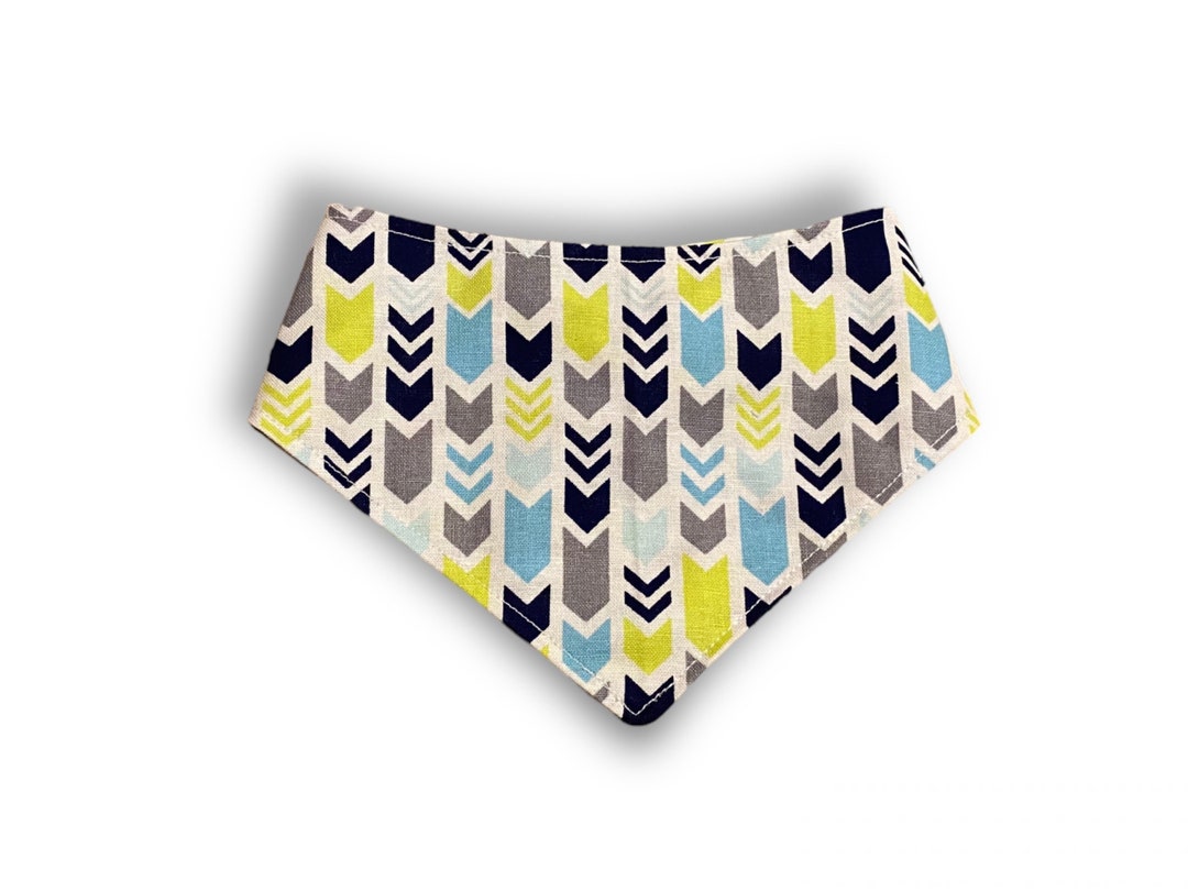 Arrows With Dog Bones Snap-on Pet Bandana Snap on Dog - Etsy