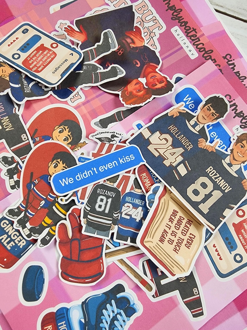 Heated Rivalry Acrylic Earring: Scott & Kip Socks, Banana Socks, Blue ...