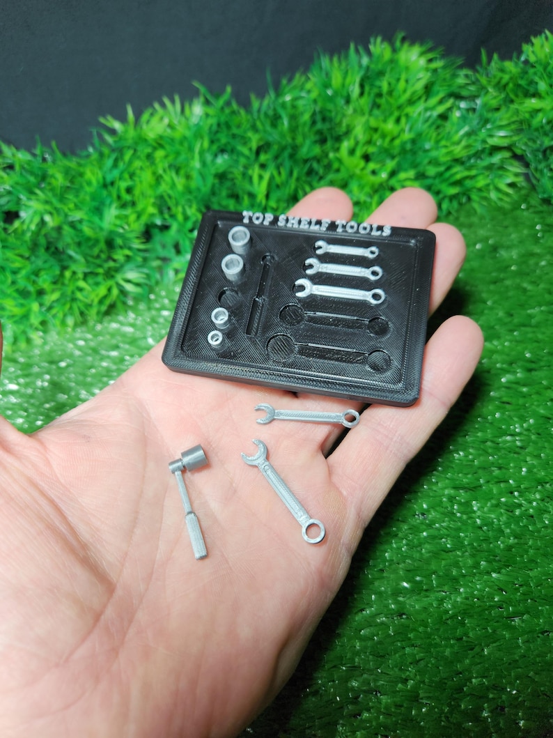 Miniature Mechanics Tools Socket Set With Wrenches 1/10 Scale RC ...