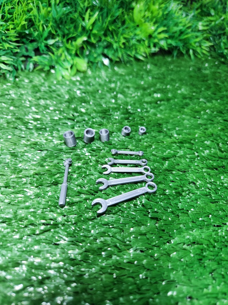 Miniature Mechanics Tools Set, 1/10 Scale RC Accessory - Etsy