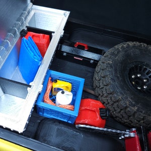 1/10 Scale Folded Tarp for Rock Crawlers Scale Trucks Miniature Diorama ...