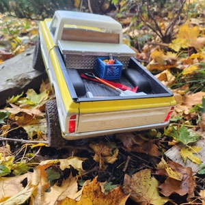 Scale Crawler Diamond Plate Toolbox RC Truck Bed Box RC4WD Trail Finder ...