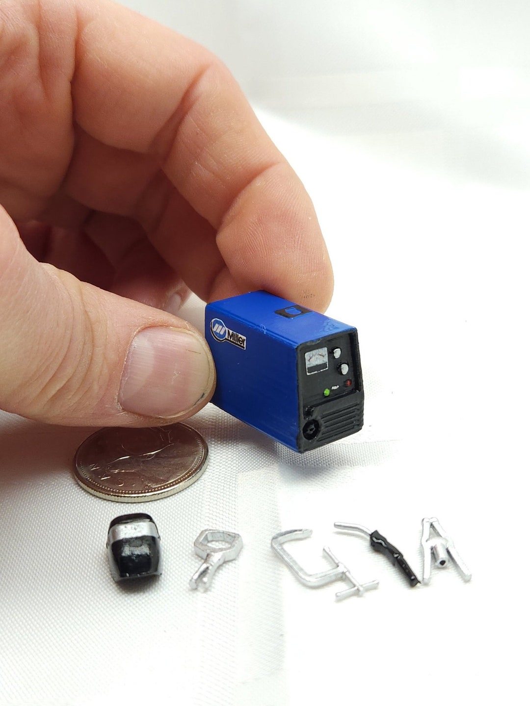 1:24 Scale Miniature Miller Portable Welder for RC Vehicles Scale ...