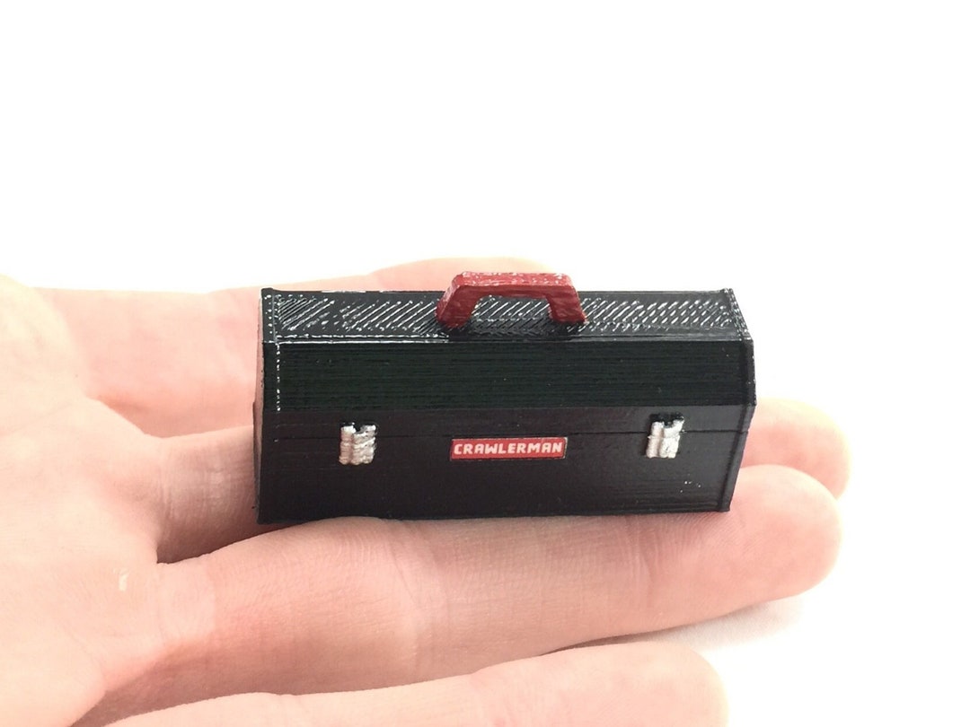 Scale Tool Box Miniature RC Accessory for Rock Crawlers Scale Garage 1/ ...