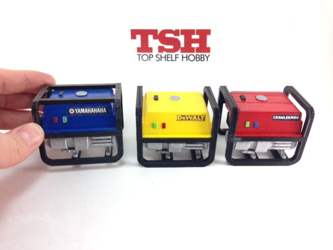 1/10 Scale Generator RC 1/18 Scale Accessory 1/24 Scale Rock Crawler ...