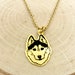 Siberian Husky Necklace Dog Breeds Pet Lovers Necklace - Etsy