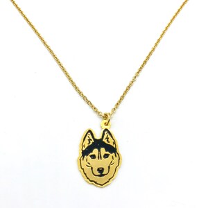 Siberian Husky Necklace Dog Breeds Pet Lovers Necklace - Etsy