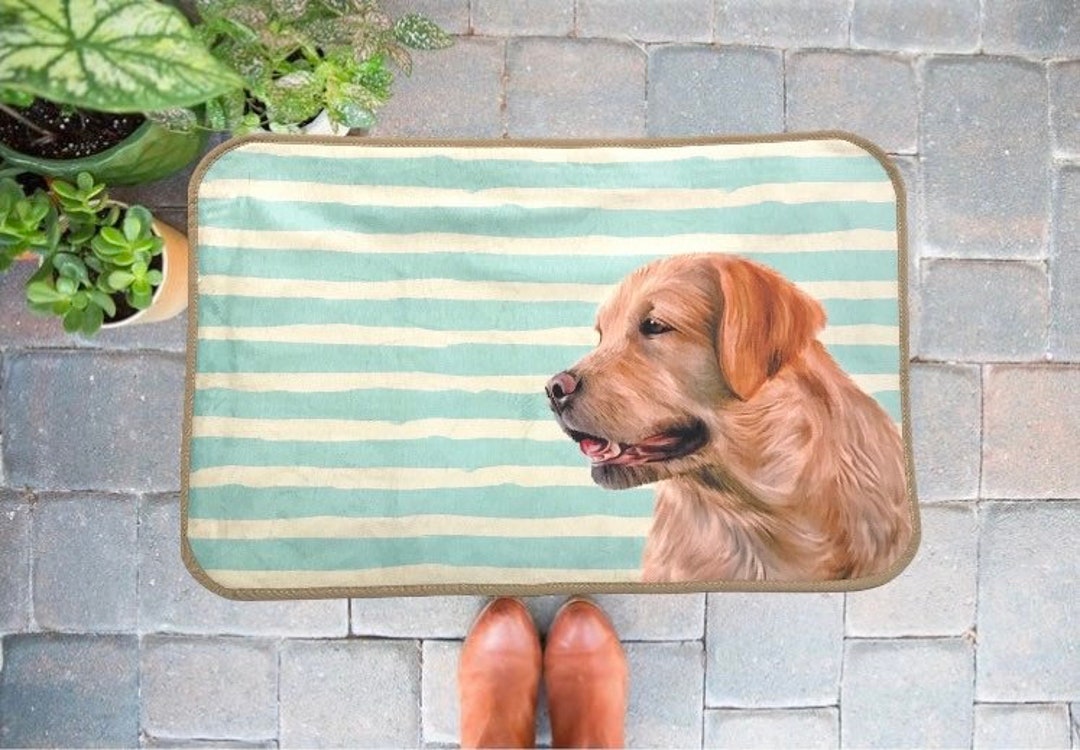 Golden Retriever, Labrador Retriever Home Mat, Bathroom Mat, Rug, Pet ...