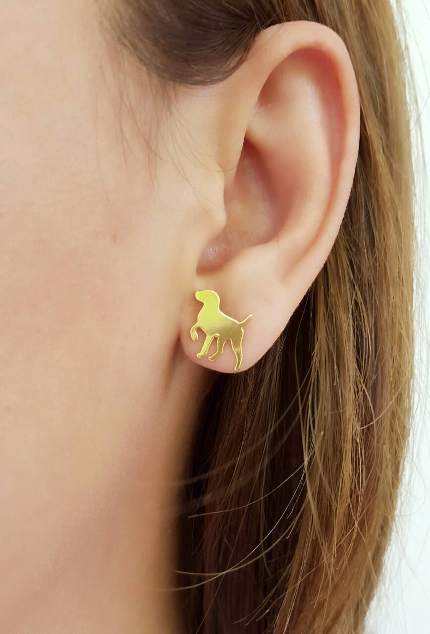 LABRADOR EARRINGS Dog Breeds Pet Lovers Earrings for Women | Etsy