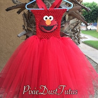 Elmo Tutu - Etsy