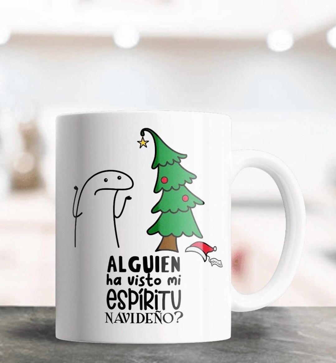 Navidad Con Flork Character Funny Designs for Ceramic 15oz Mug, Can ...