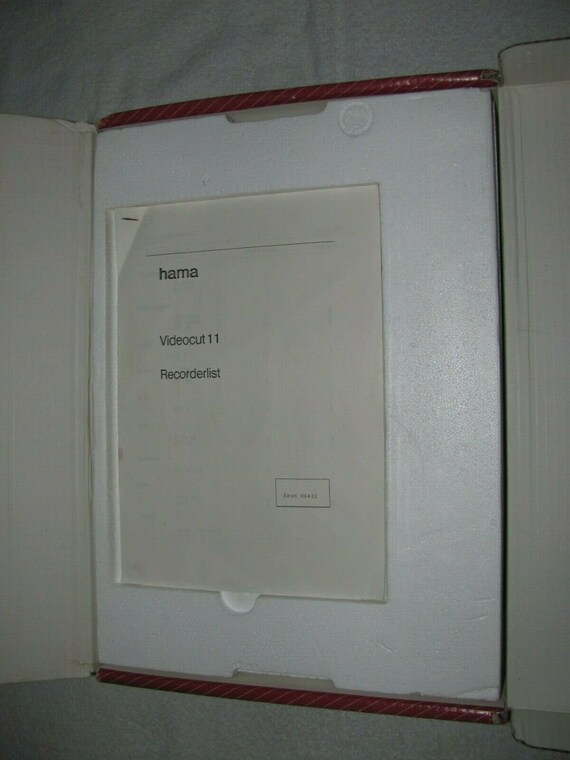 Vintage Hama VideoCut Video Cut 10 11 Hi8 Video 8 SVHS VHS VHS-C Film ...