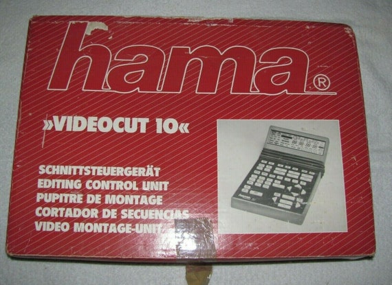 Vintage Hama VideoCut Video Cut 10 11 Hi8 Video 8 SVHS VHS VHS-C Film ...