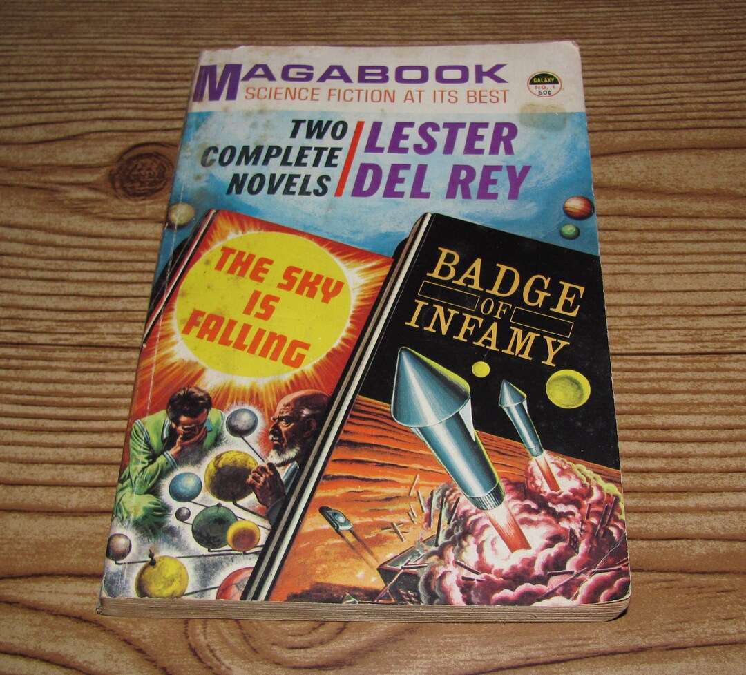 Vintage 1963 the Sky is Falling / Badge of Infamy Lester Del - Etsy