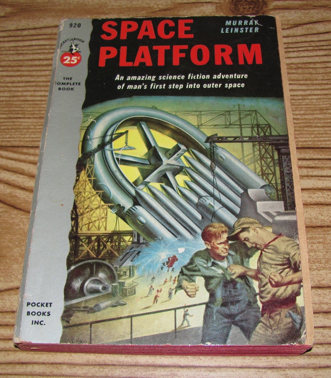 Vintage 1953 Space Platform Murray Leinster 2nd Edition Pocket Books ...