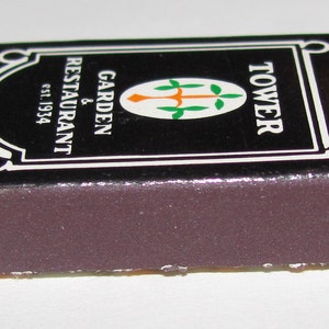 Vintage Full Matchbox Tower Garden & Restaurant Skokie Illinois IL Made ...