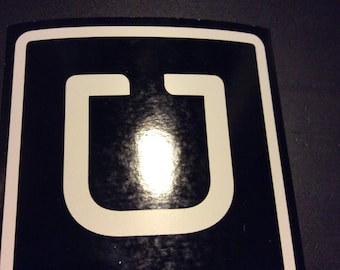 Uber sticker | Etsy