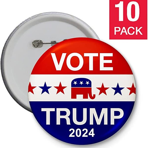 Trump 2024 Button - Etsy