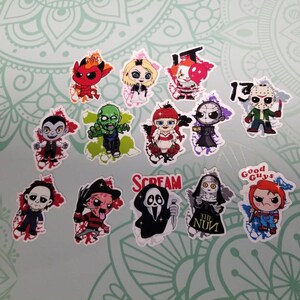 Horror Stickers - Etsy