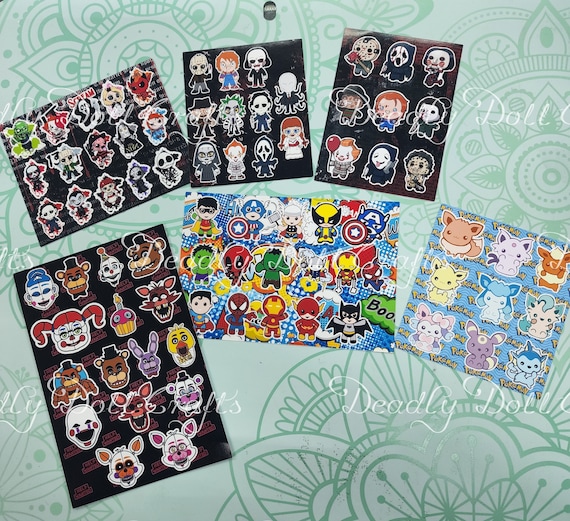 Mini Sticker Bundle any Set of 4 for 20 - Etsy